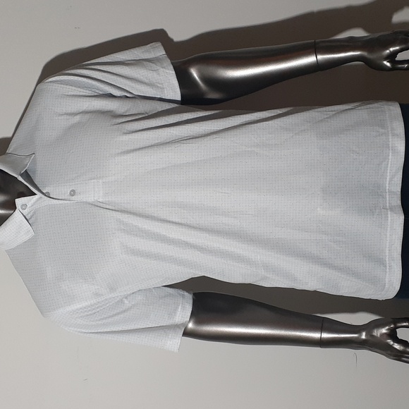 Pebble Beach | Shirts | Nwot Pebble Beach Short Sleeve Shirt Gray Large ...